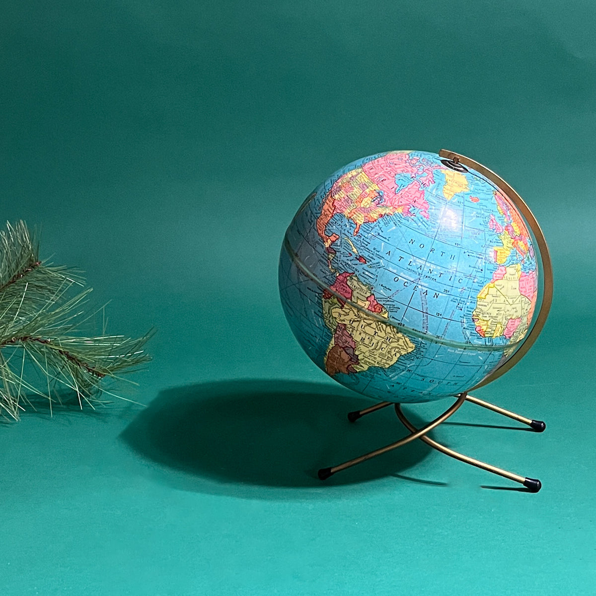 VIntage Zodiac Metal Globe – Madcap Cottage