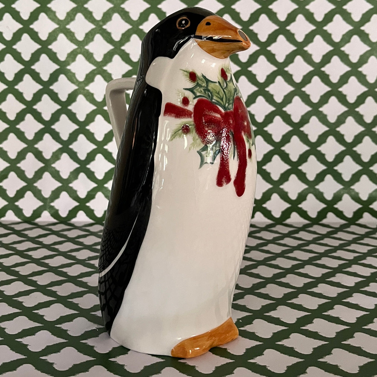 Holiday Penguin Pitcher – Madcap Cottage
